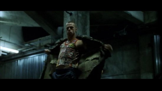 Fur Coat in front of van – Black Sugar Tank Top – Fight Club Clothing ...